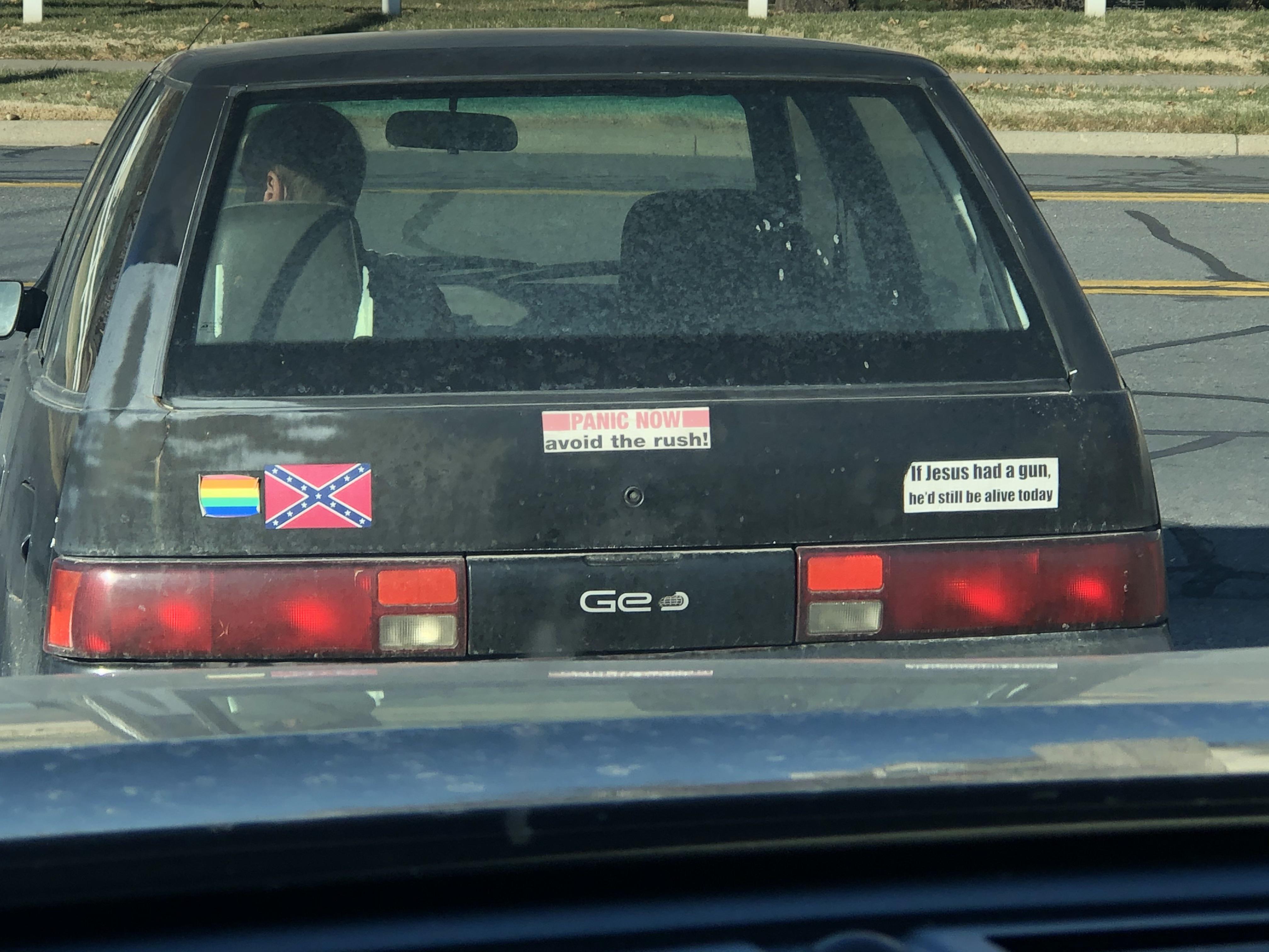 This persons bumper stickers | Scrolller