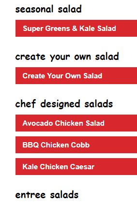 This restaurant's online menu | Scrolller