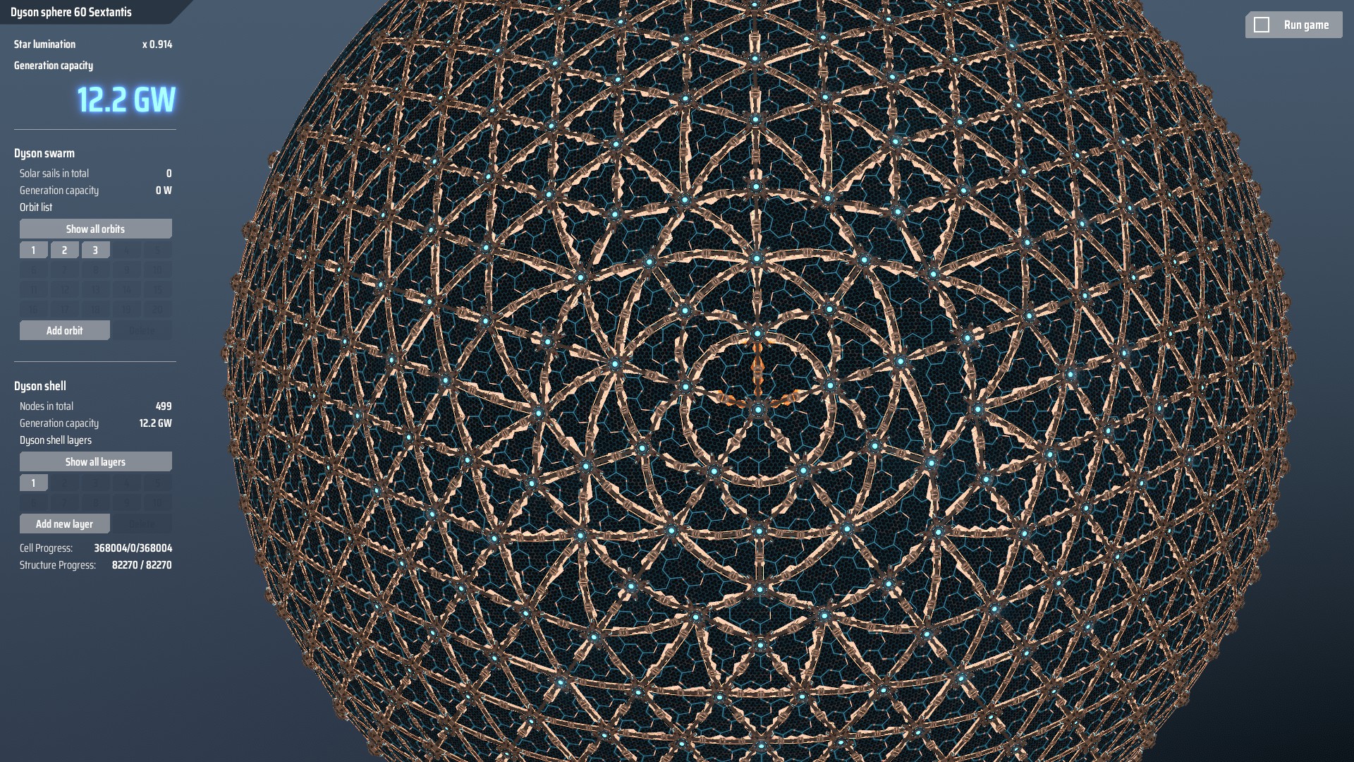 This sacred geometry at the pole of my Dyson Sphere. | Scrolller