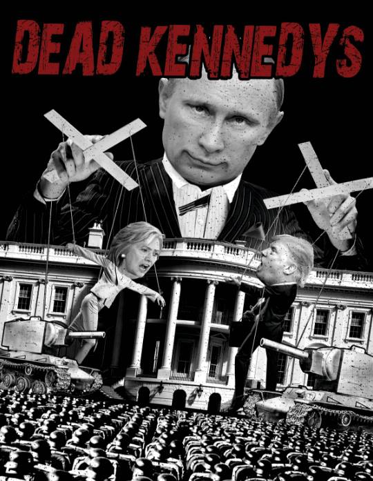 This shirt design I did for Dead Kennedys a few years back could not be more relevant than it is ...