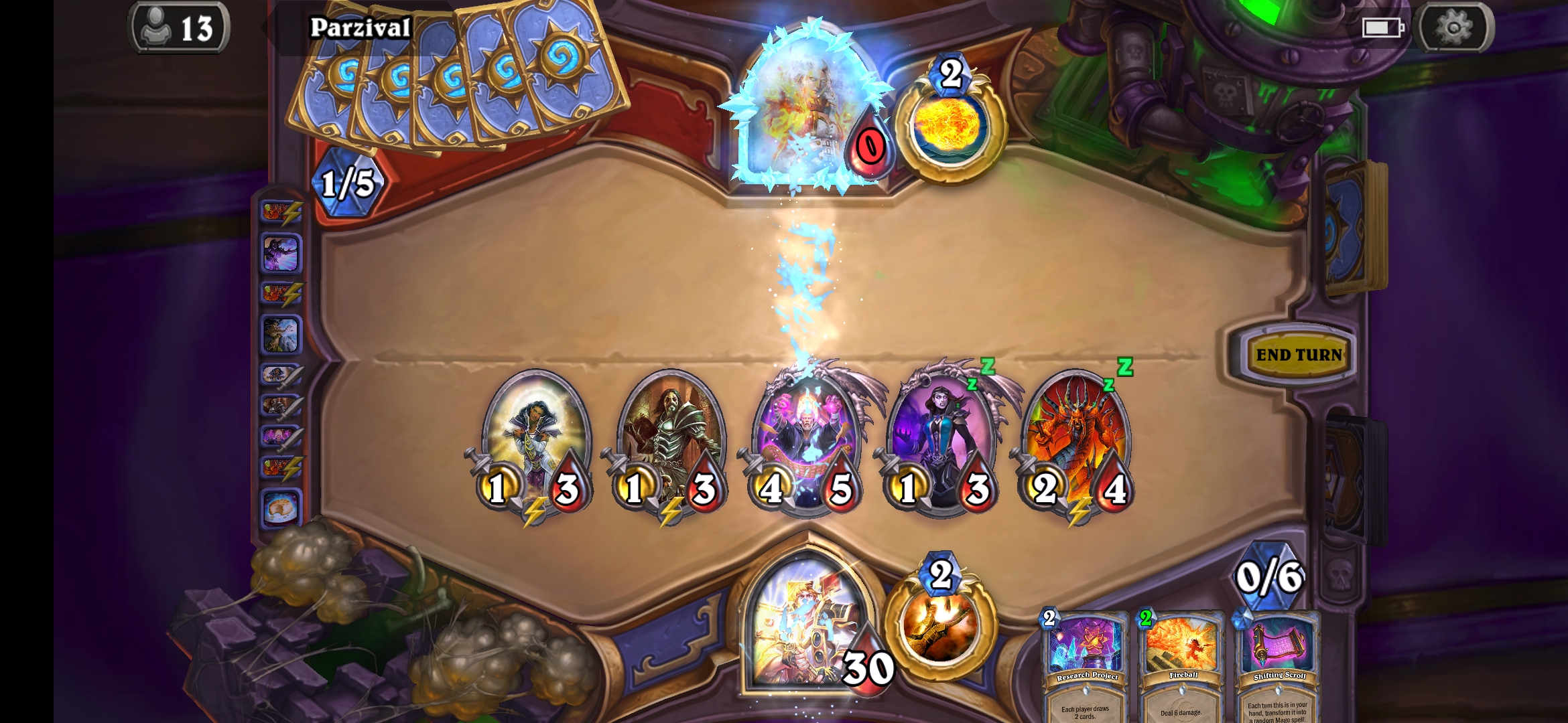 This shows how good mage deck is actually right now. OTK turn 6 after playing Illucia. | Scrolller