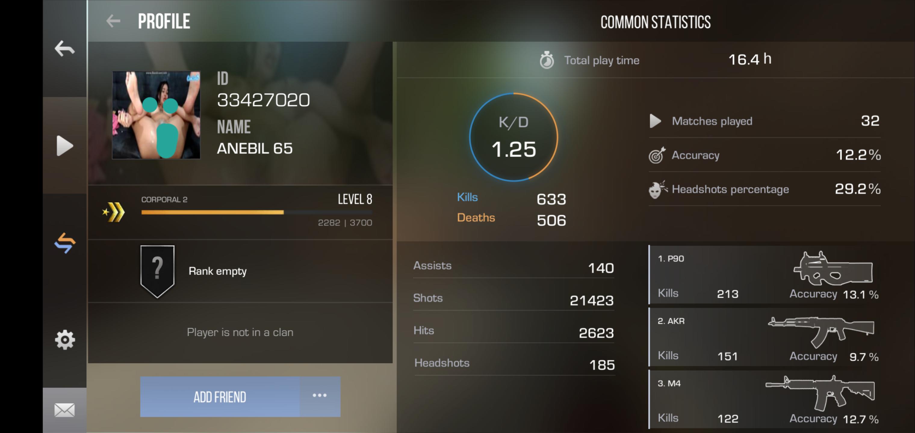 This standoff2 player......(actually needed to blur the pic) | Scrolller