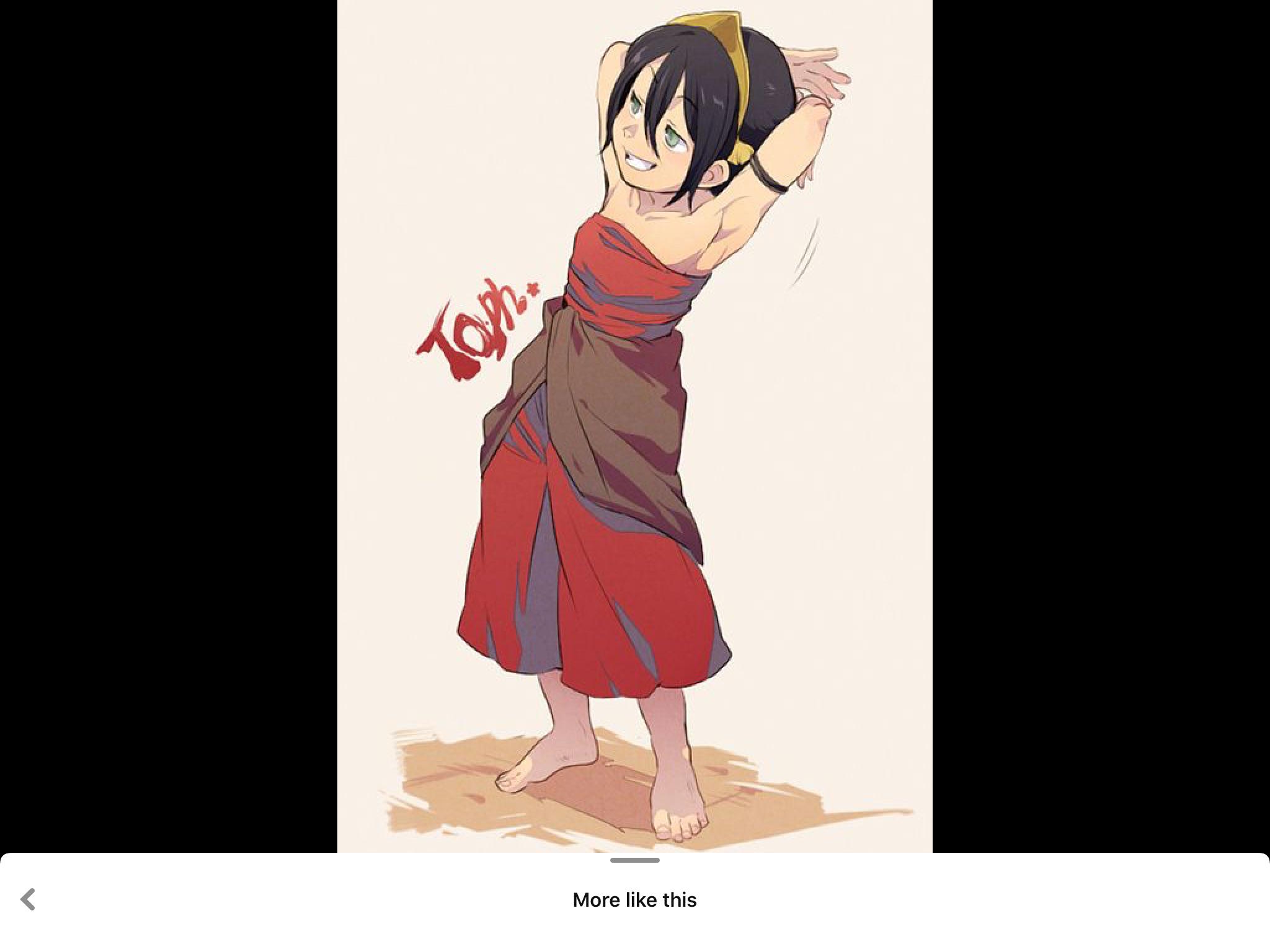 Discover more like Toph: This was from Pinterest. That is how far I will go for toph. Also sorry ...