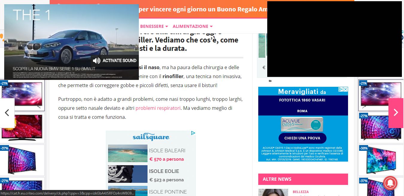 This website asked me to remove adblock. This was the result. | Scrolller