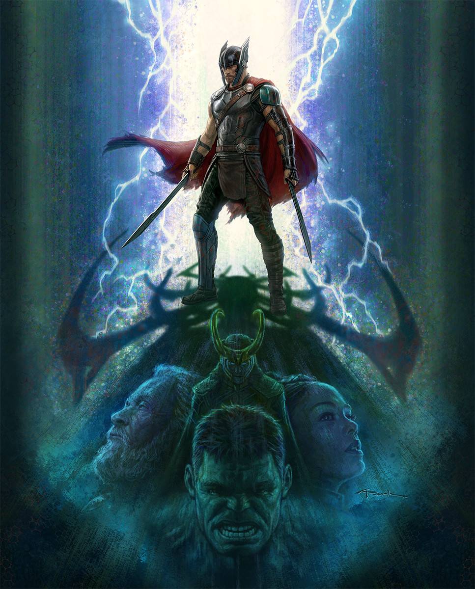 Thor: Ragnarok Cover Art, by Andy Park | Scrolller