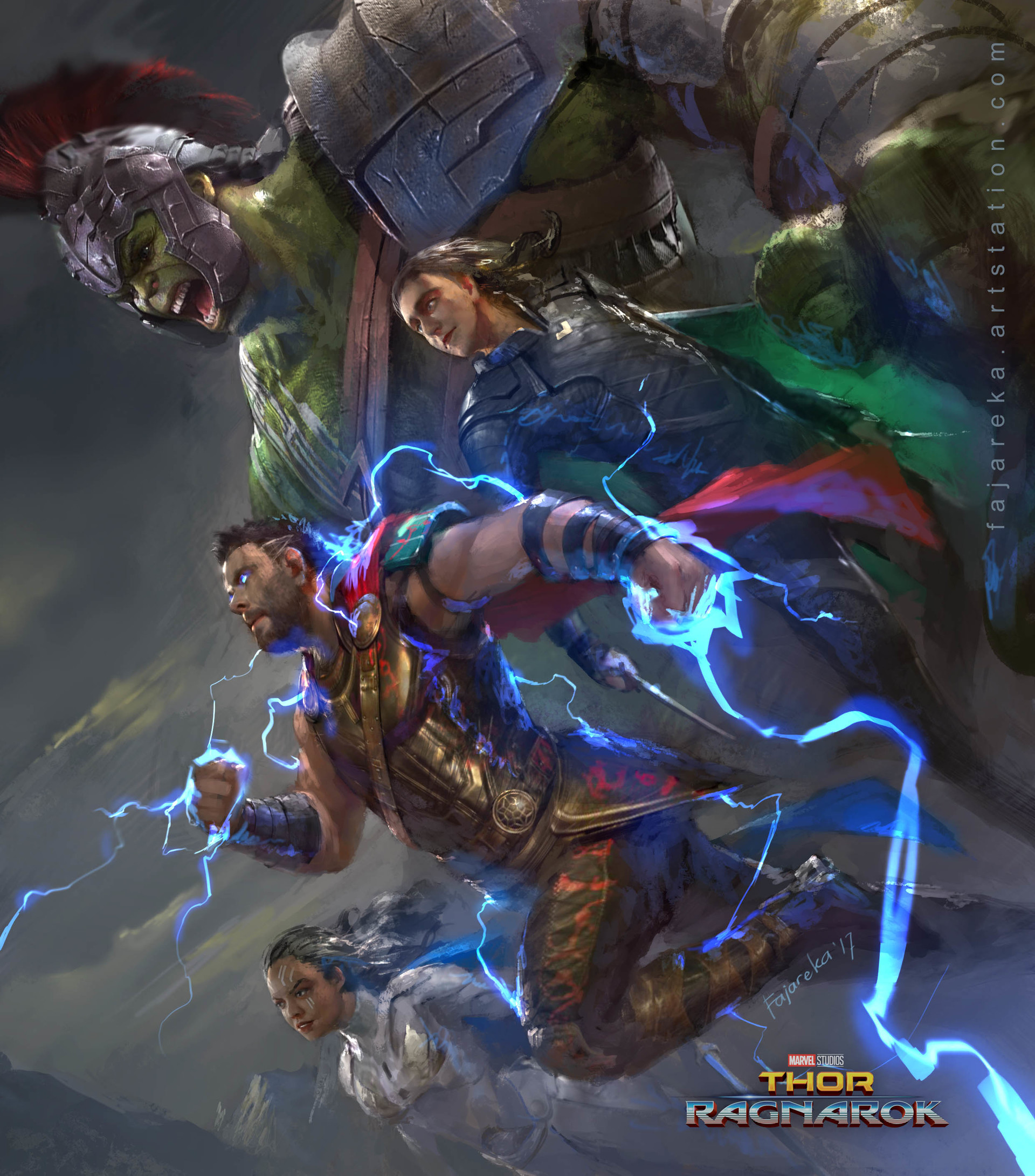 Thor Ragnarok Fanart by Fajareka Setiawan | Scrolller