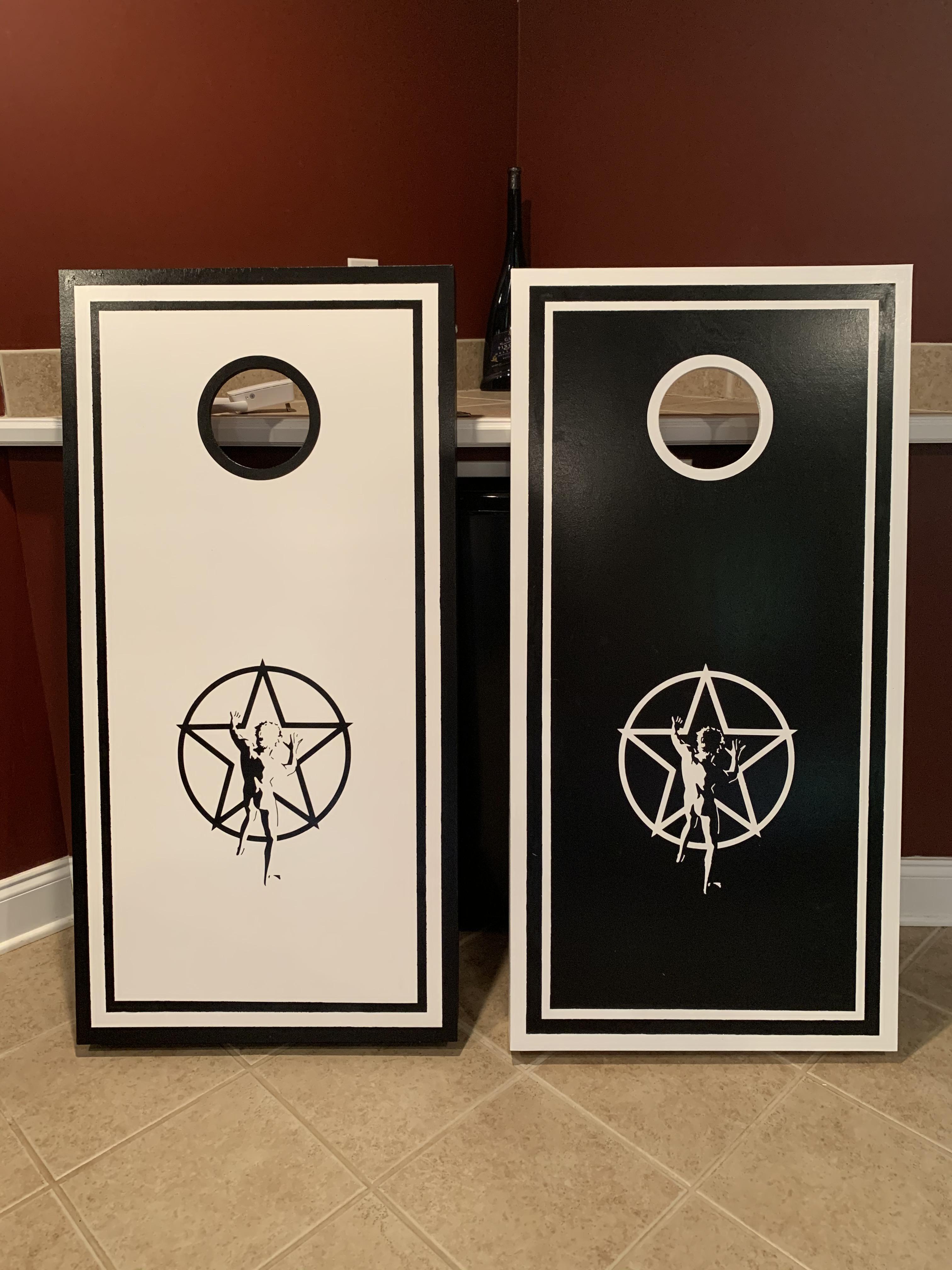 Thought I’d share the cornhole boards I made this weekend | Scrolller