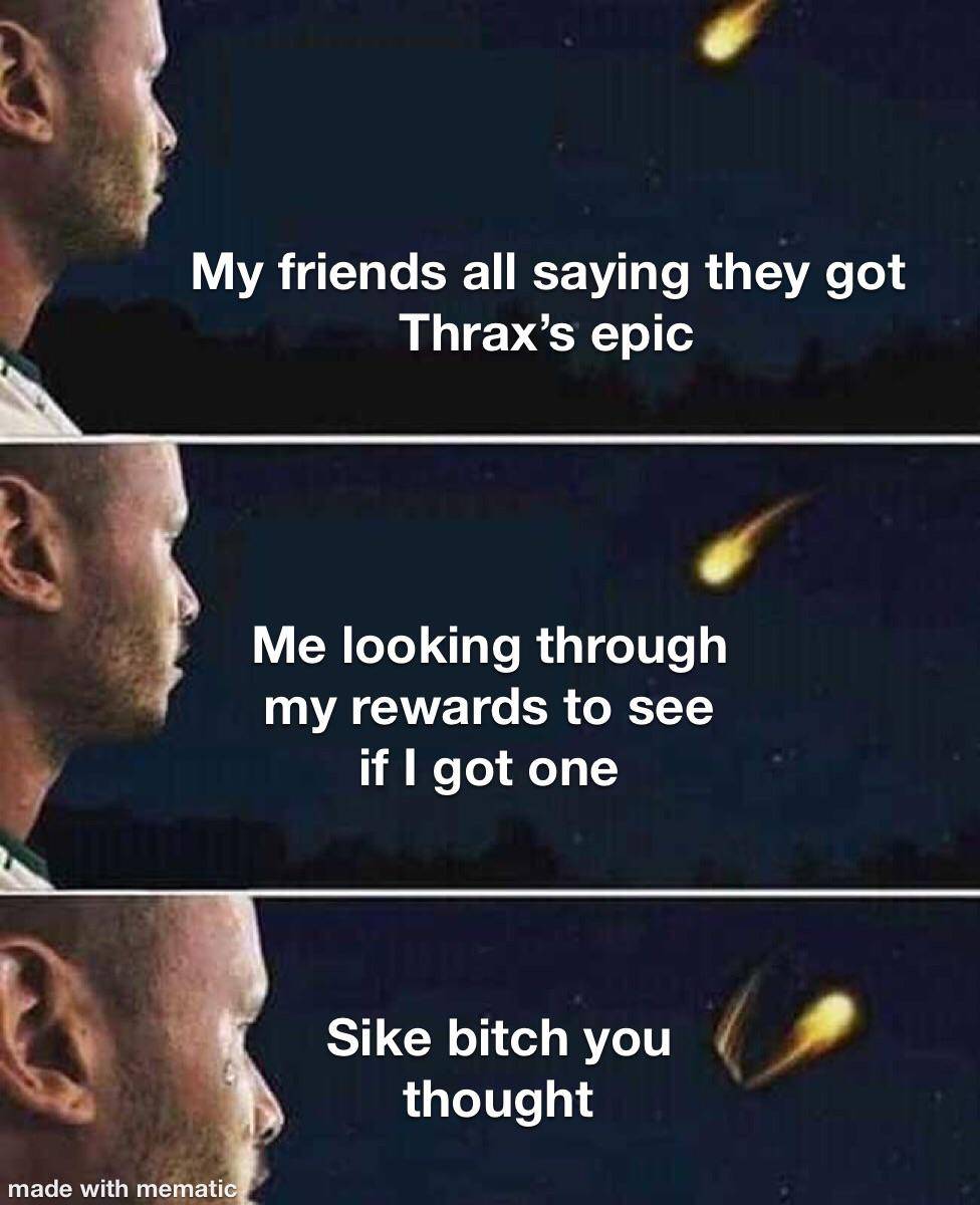 Thrax is a stingy beast | Scrolller