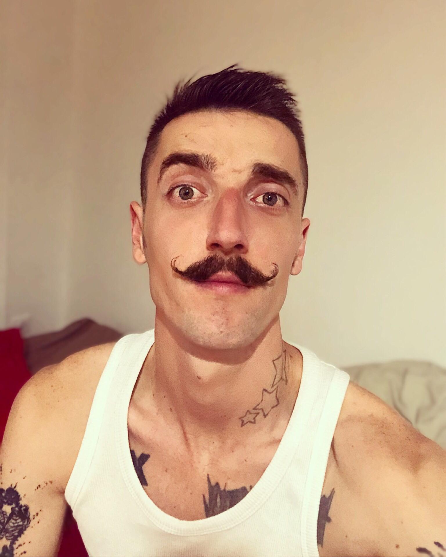 Three months in. I’m sincerely in love with my moustache | Scrolller