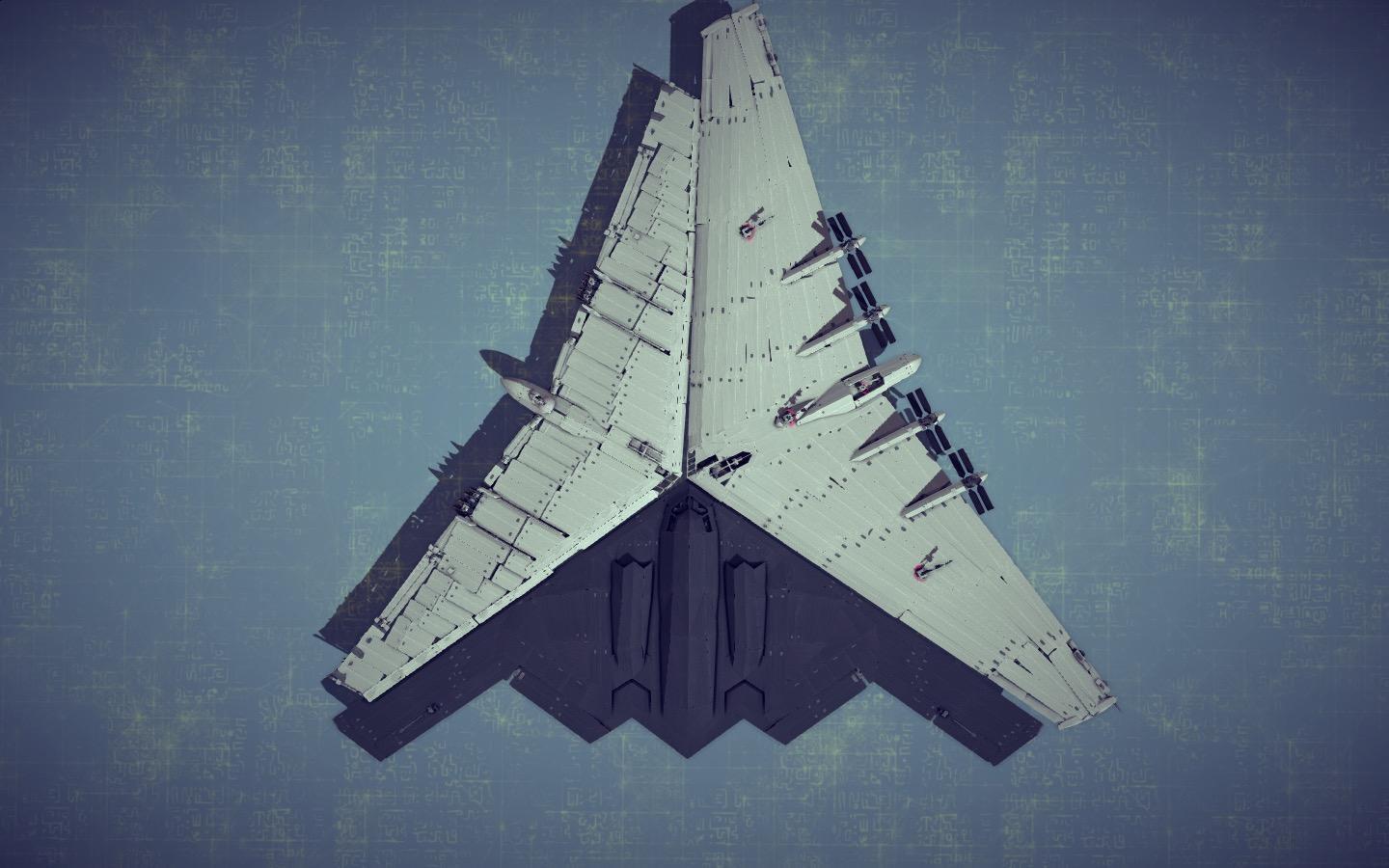 Three Northrop Flying Wings | Scrolller