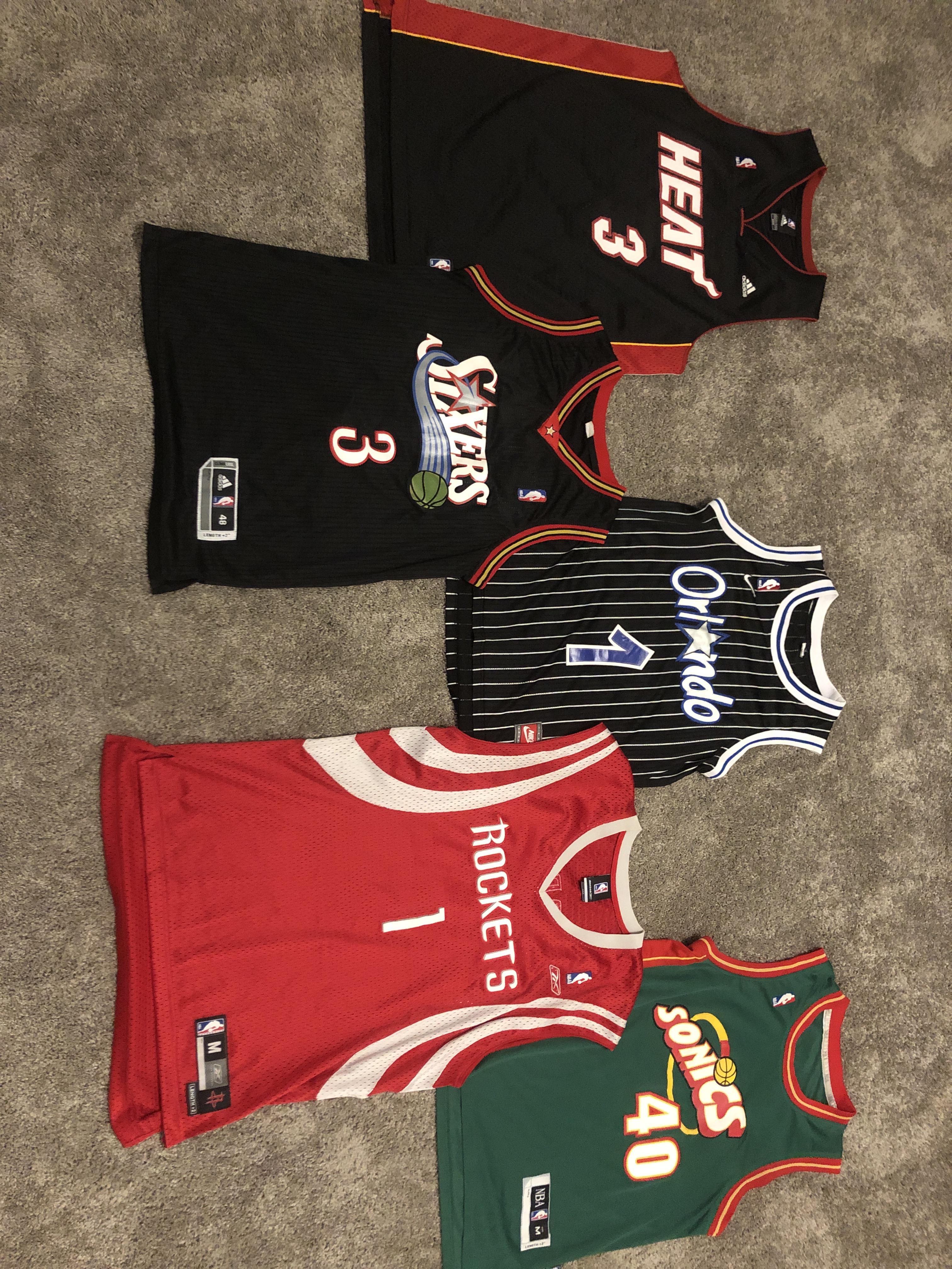 Throwback jersey starting 5 lineup: | Scrolller