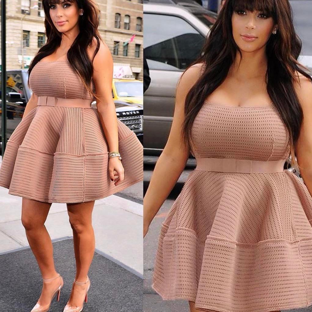 Throwback To Kim Being Pregnant With North | Scrolller