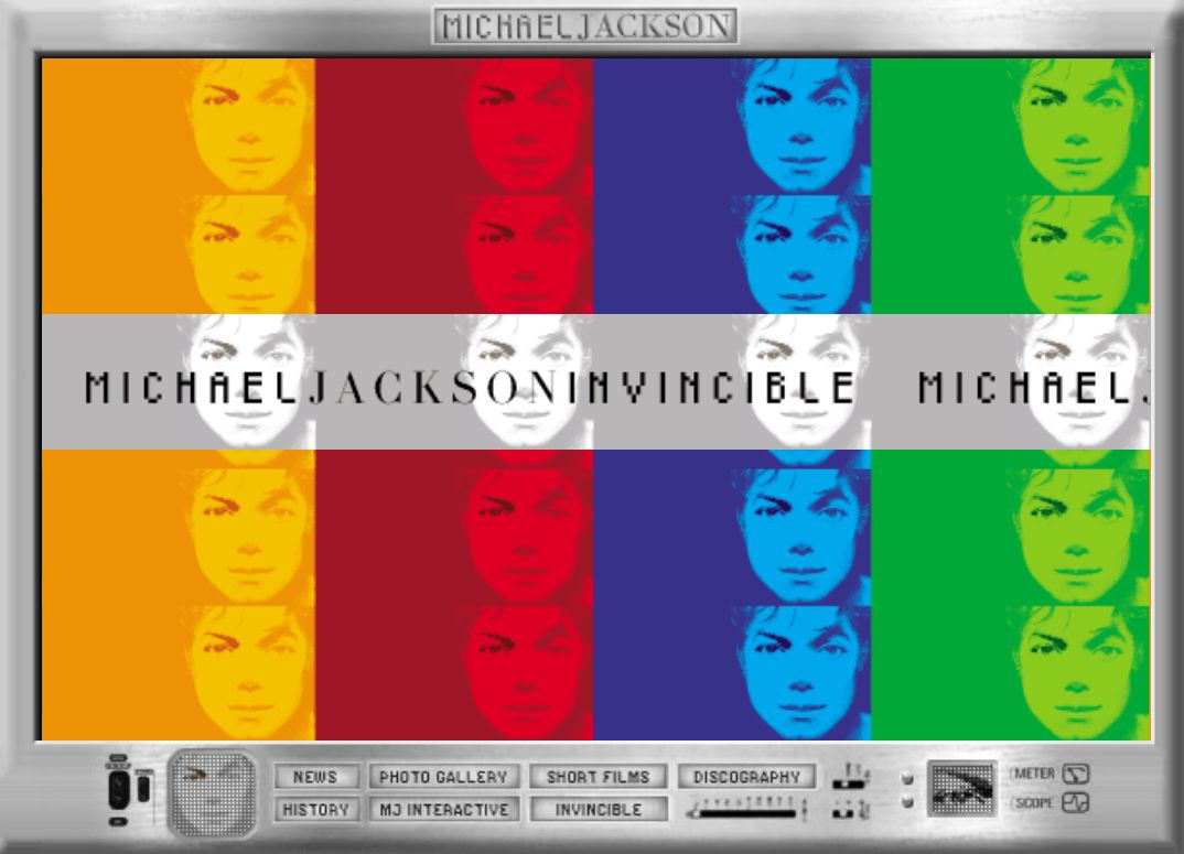 Throwback to Michael Jackson's first website (2001) | Scrolller