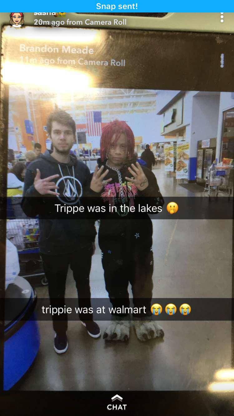 Throwback to when someone I knew at school met trip at Walmart | Scrolller