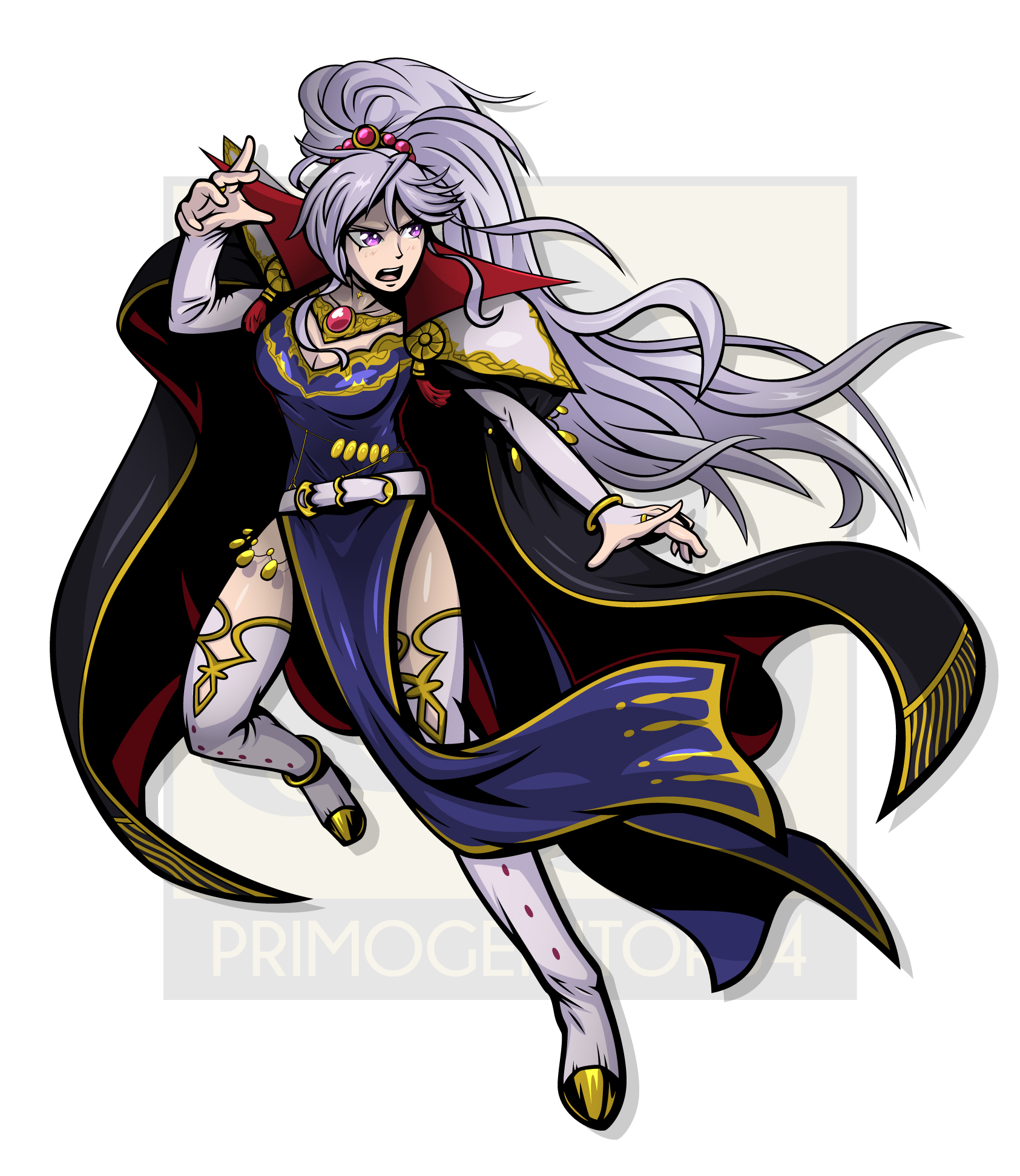 "Thunder Goddess Ishtar" by Nathaniel Scramling (primogenitor34) | Scrolller