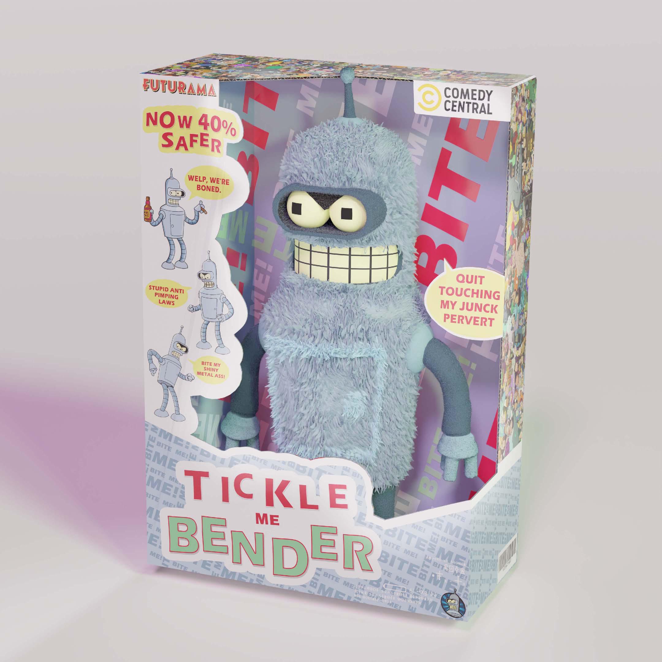 Tickle Me Bender in Blender | Scrolller