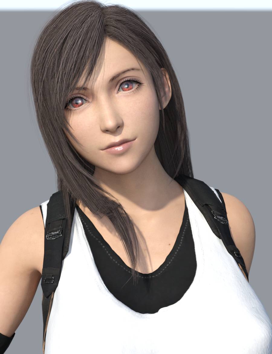 Tifa FF7 Remake ported for daz in progress | Scrolller