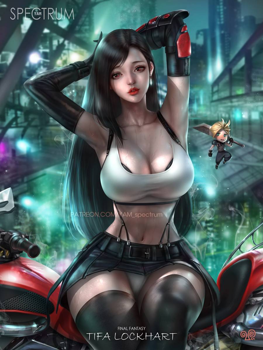 Tifa lockhart (Yam-spectrum) [final fantasy] | Scrolller