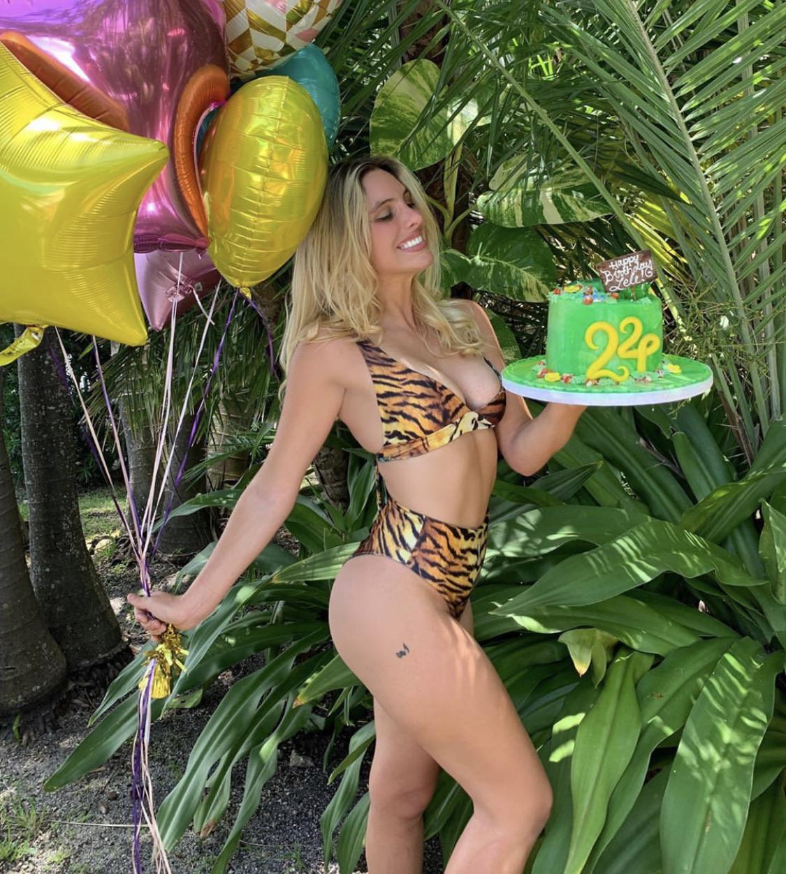 Tiger print bikini | Scrolller