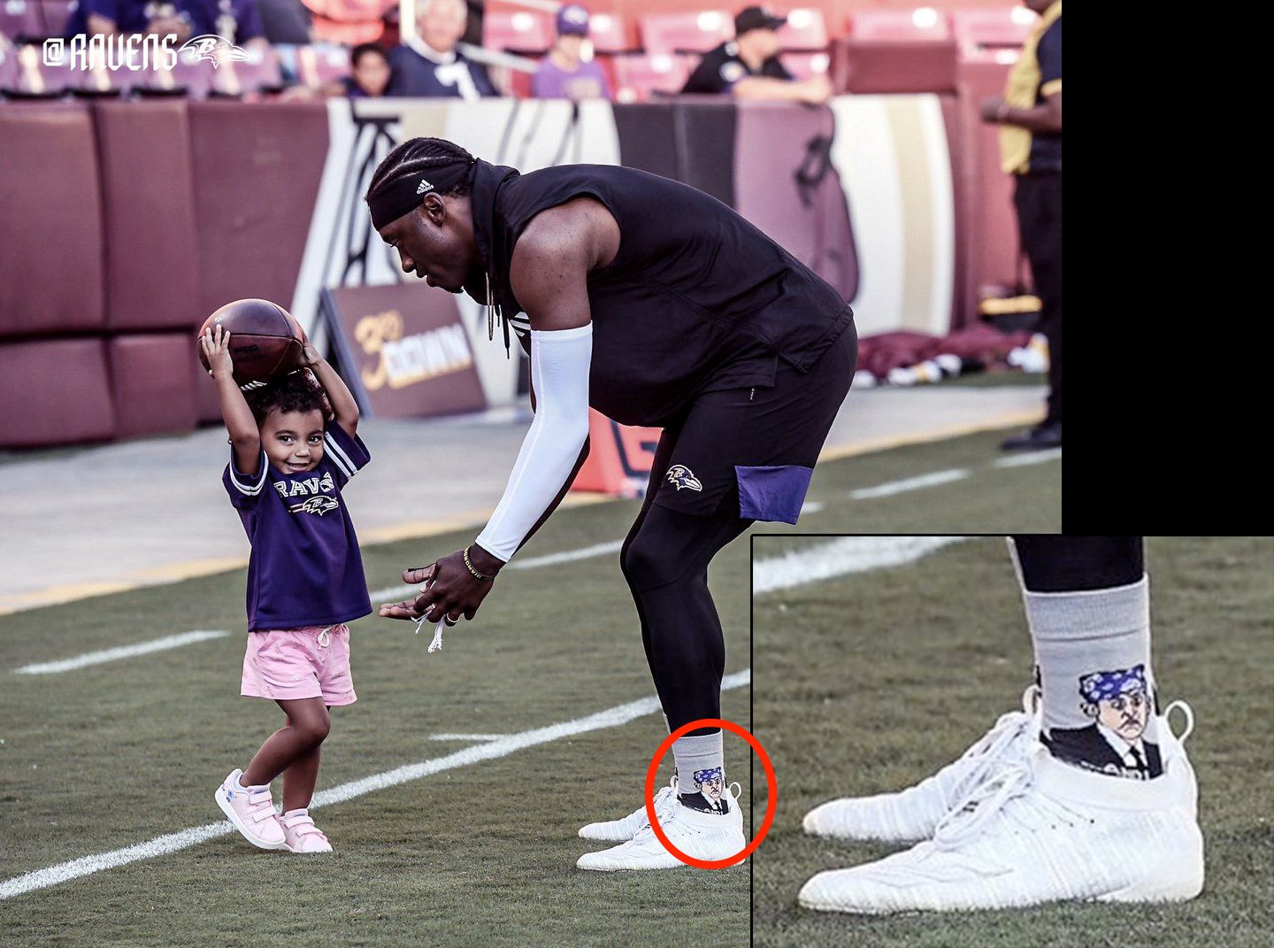 TIL that RG3 wears Prison Mike socks | Scrolller