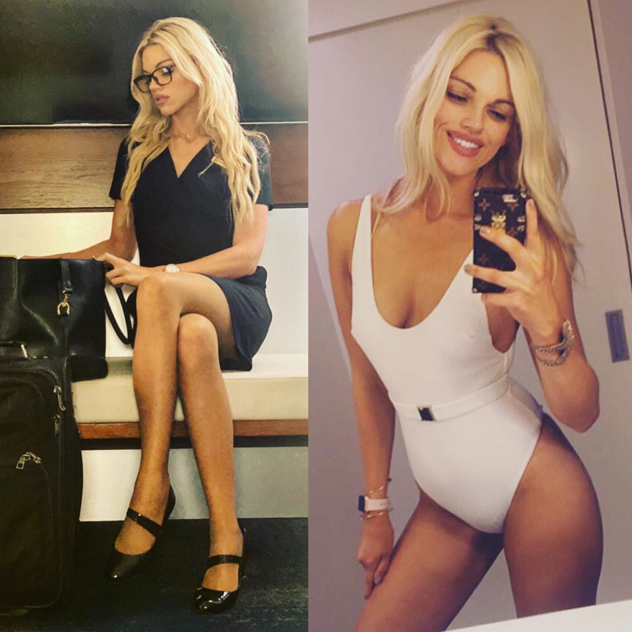 Time to catch her flight | Scrolller