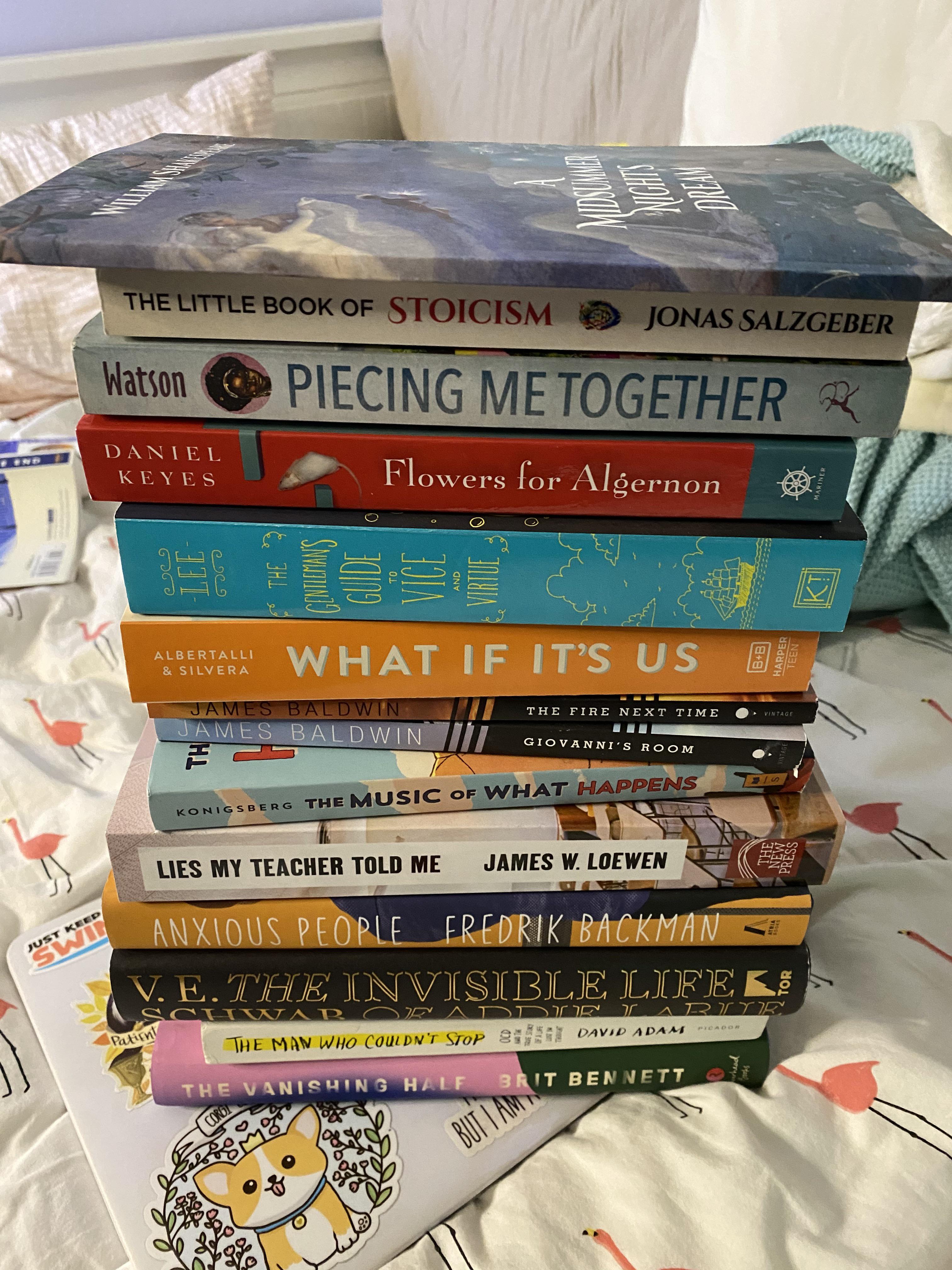Time to get cracking on this 2021 TBR stack | Scrolller