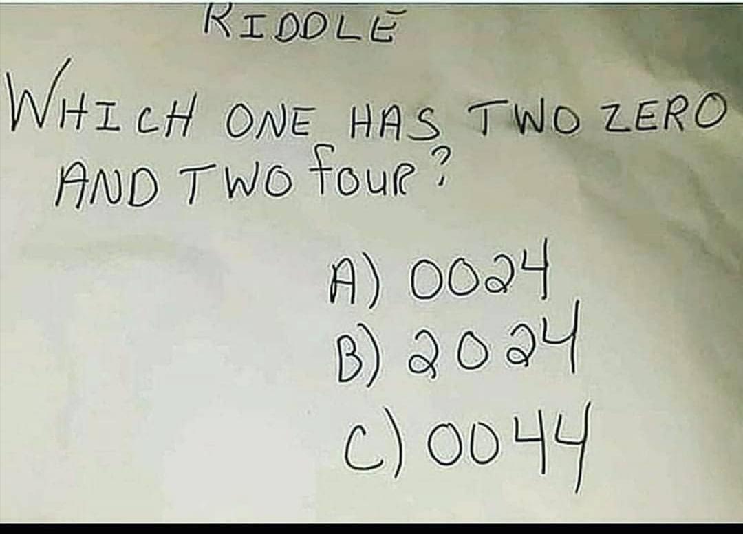 Time to solve the riddle! | Scrolller