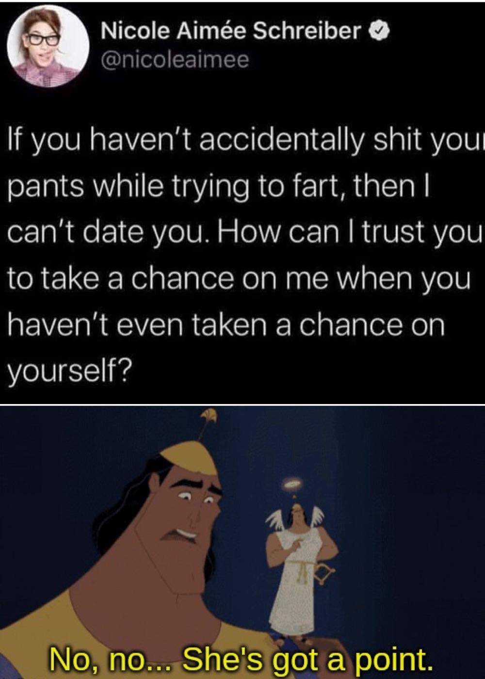 Time to start pooping yourselves, fellas | Scrolller