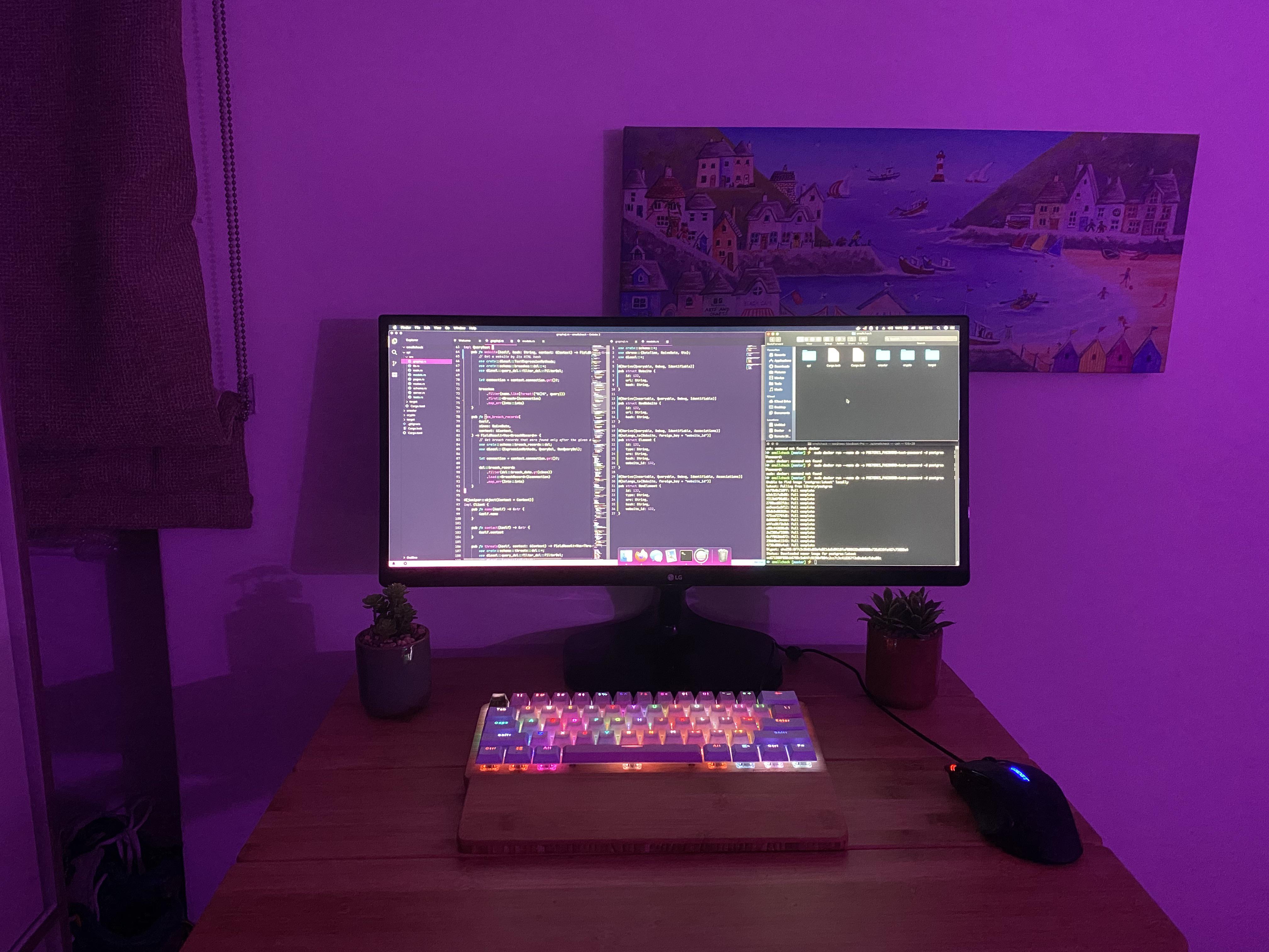 Tinydesk setup with new ultrawide | Scrolller