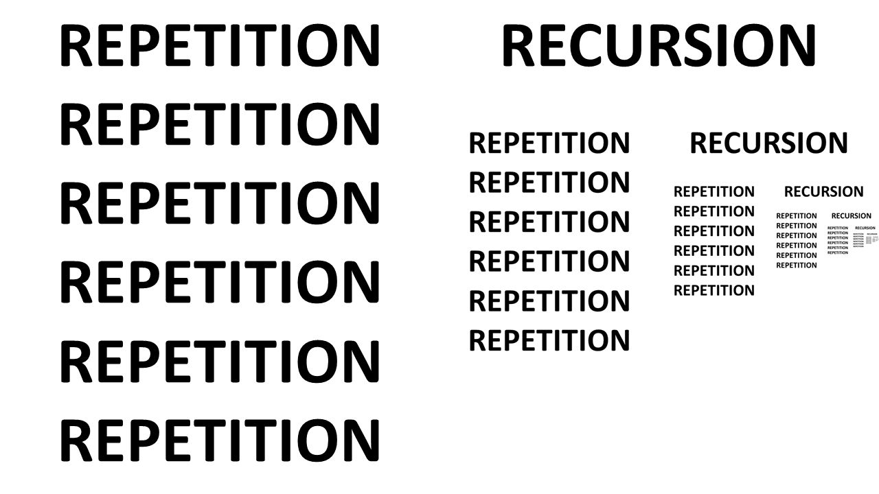 Title About Recursion Scrolller 