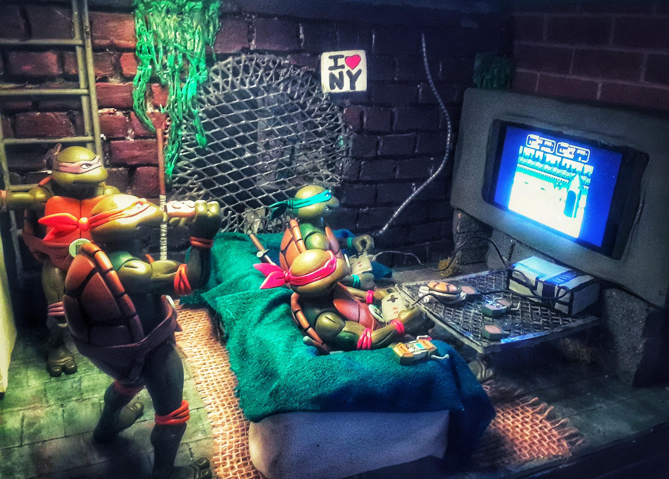 TMNT Custom Diorama | Scrolller