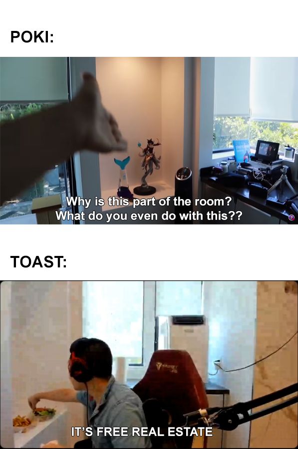 Toast is truly 200IQ | Scrolller