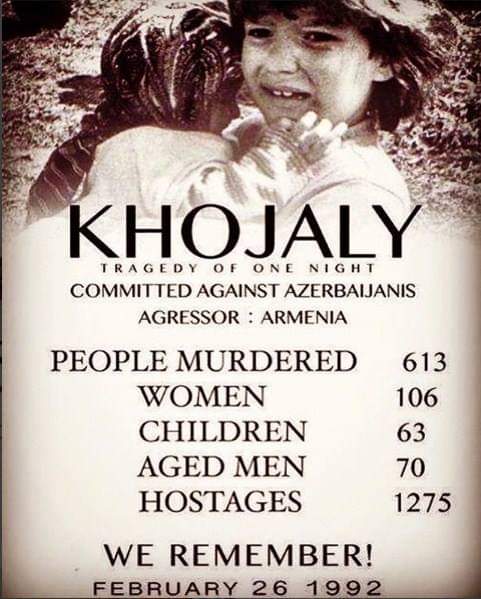 Today is 28th anniversary of Khojaly Massacre | Scrolller