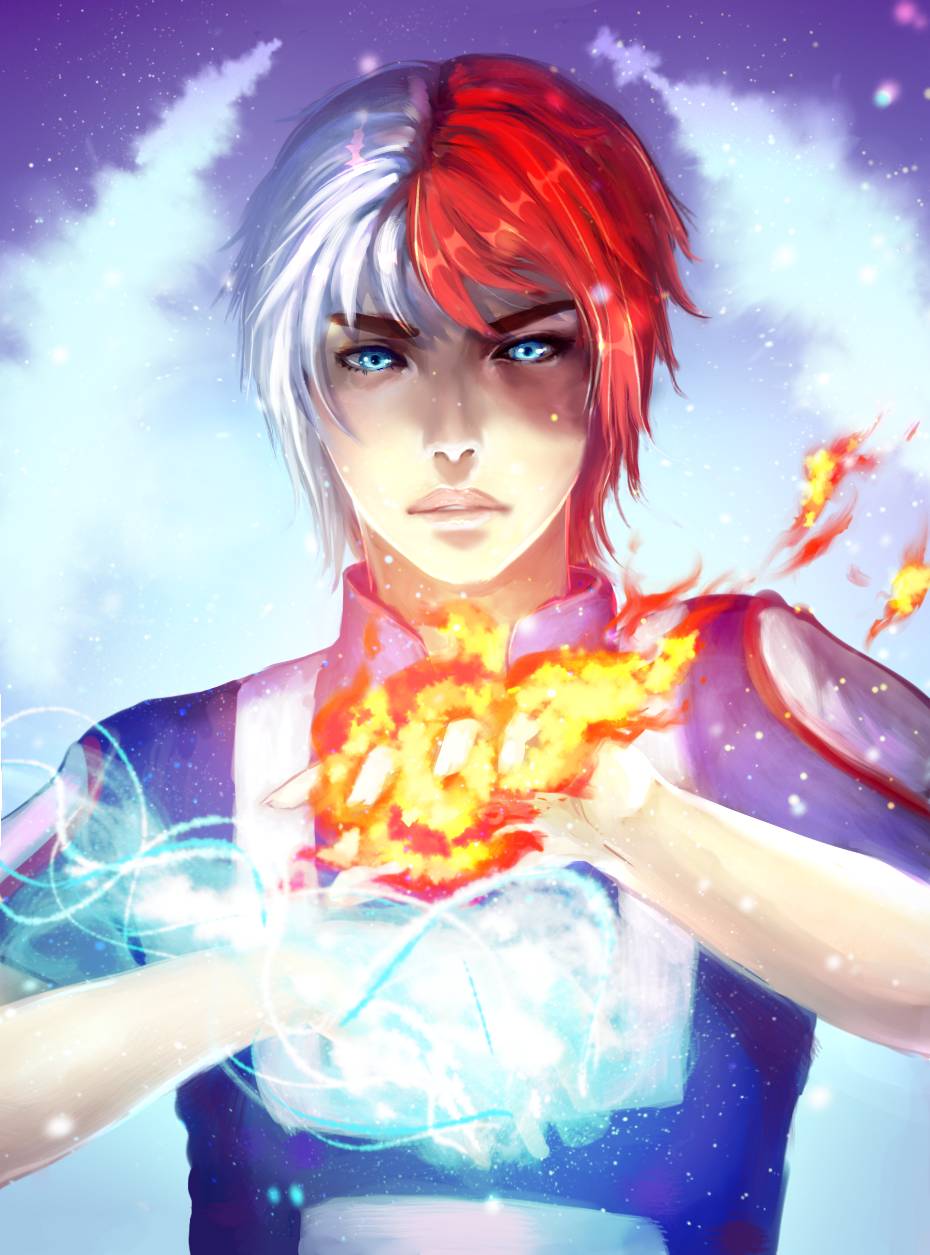 Todoroki, fanart by me | Scrolller