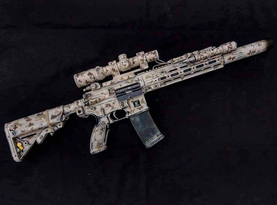 Tokyo Marui HK416D custom work | Scrolller