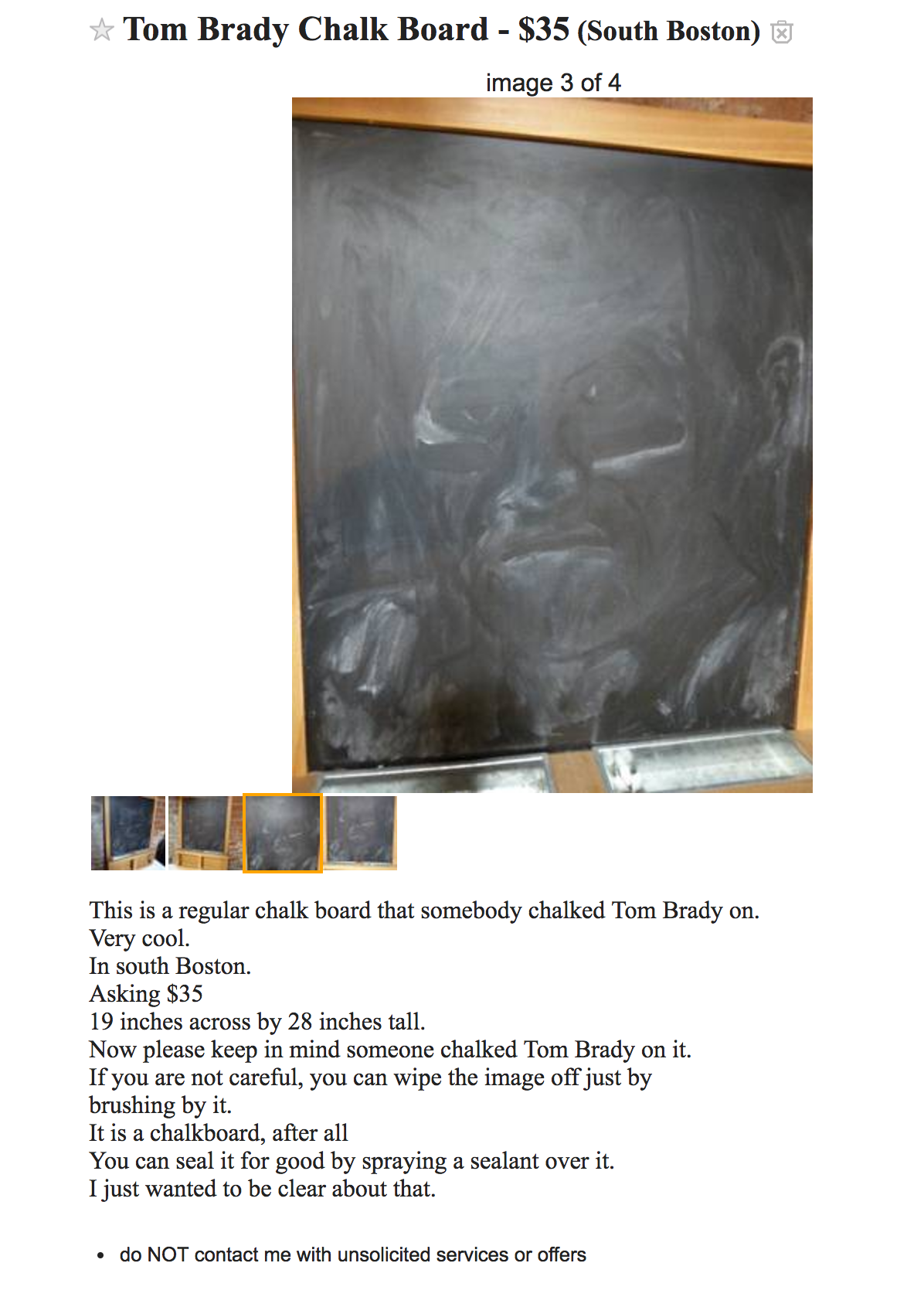 Tom Brady Chalk Board | Scrolller