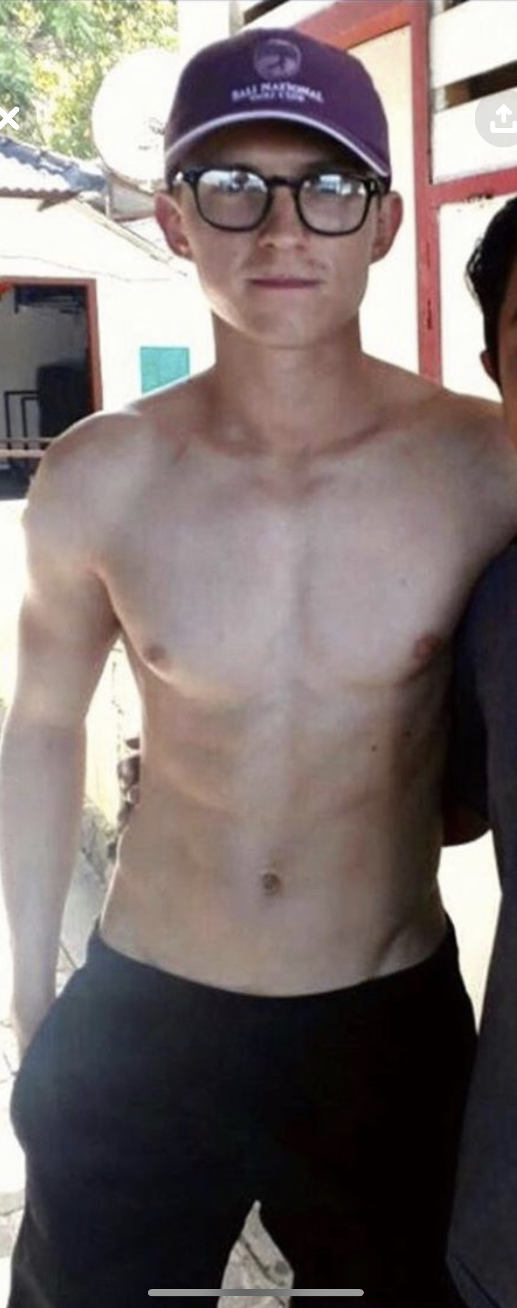 Tom in glasses AND shirtless | Scrolller