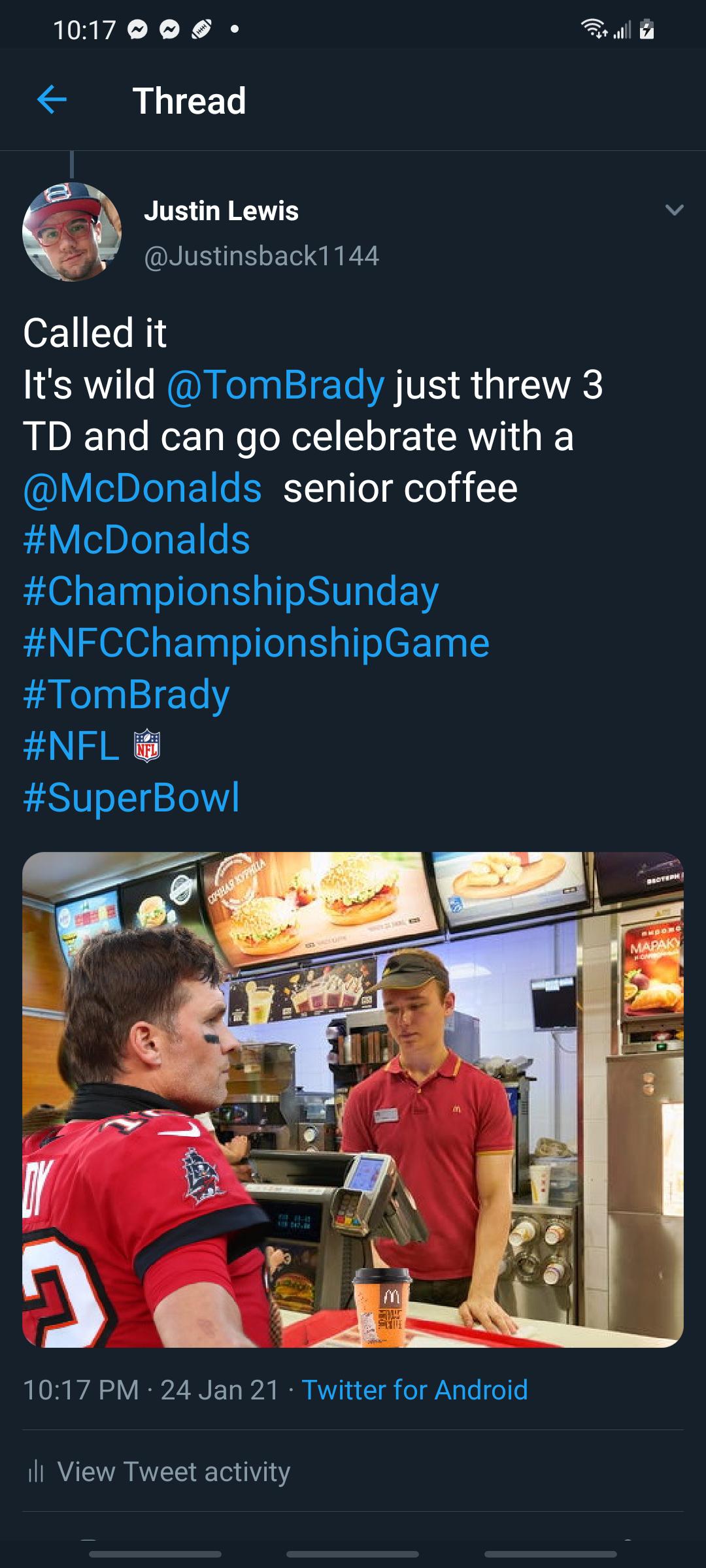 Tom knows how to celebrate | Scrolller