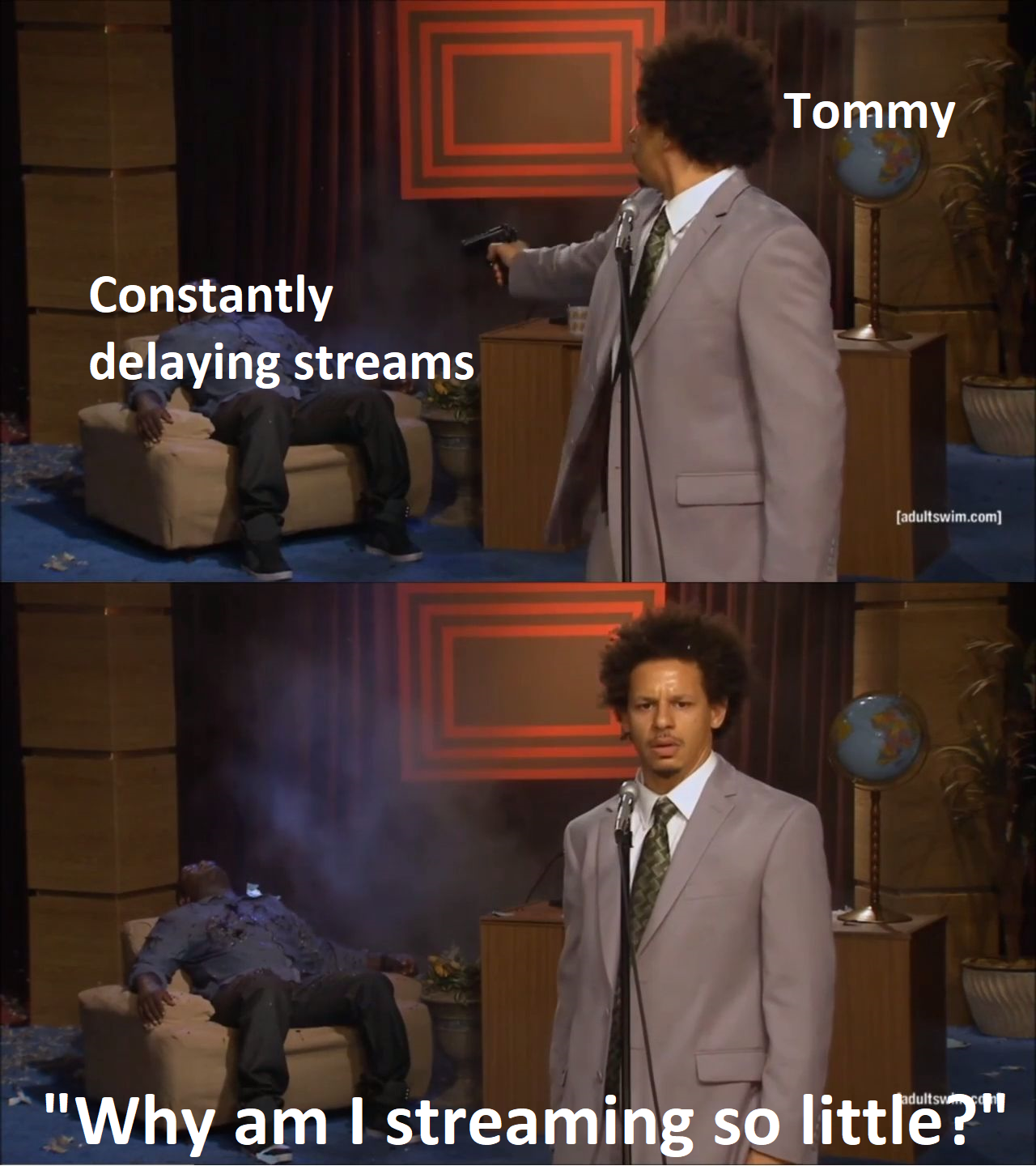 Tommy's stream in a nutshell | Scrolller