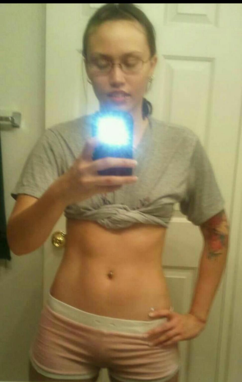 Toned stomach tight shorts | Scrolller