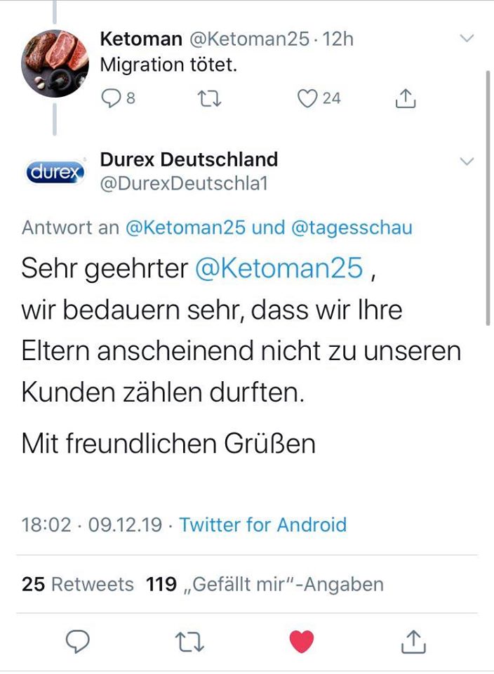 Touché, Durex | Scrolller