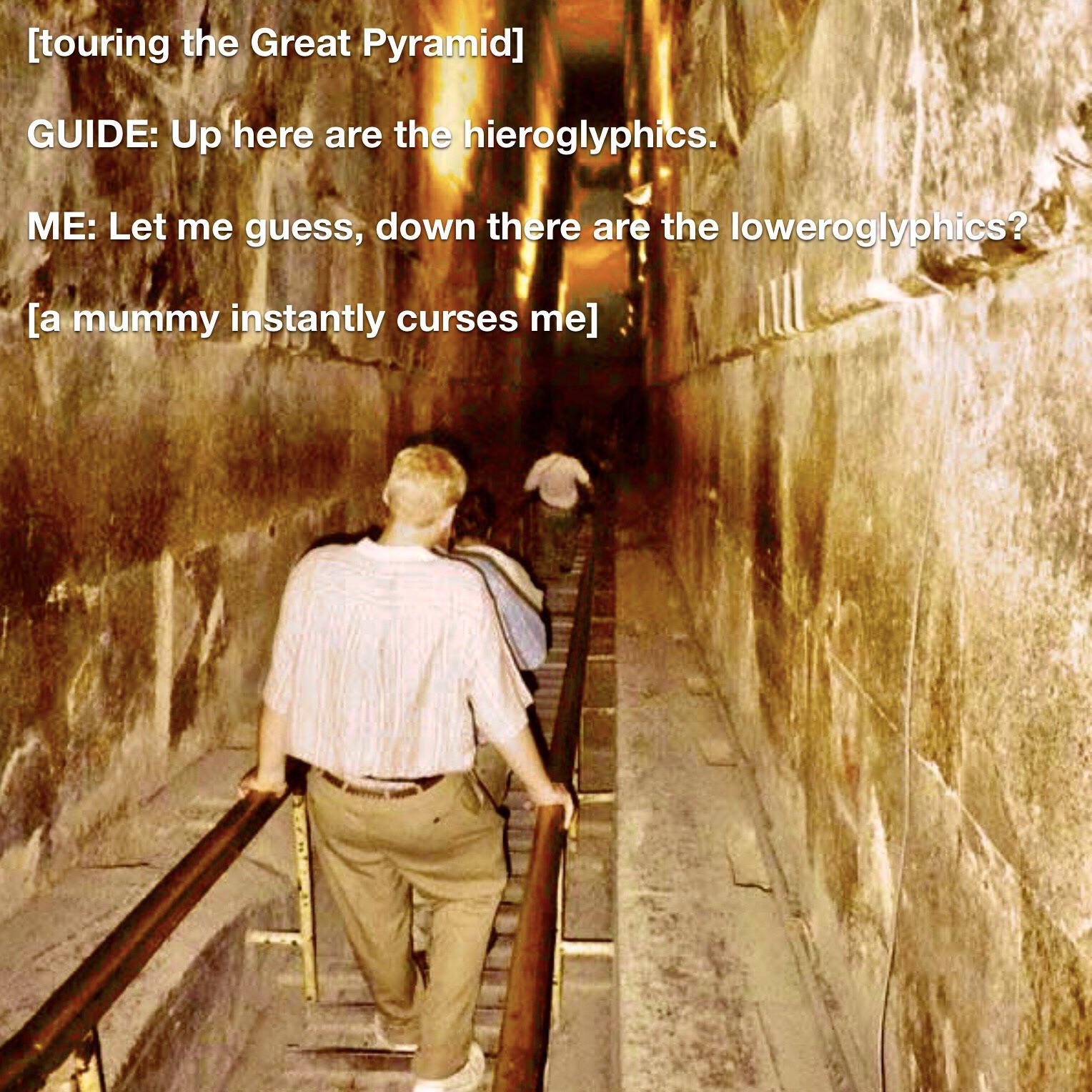 touring the great pyramid | Scrolller