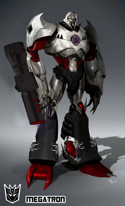 Transformers prime megatron except he's now accurate to his animated appearance. | Scrolller