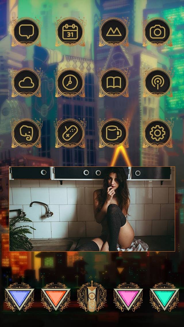 Transistor iOS Theme | Scrolller