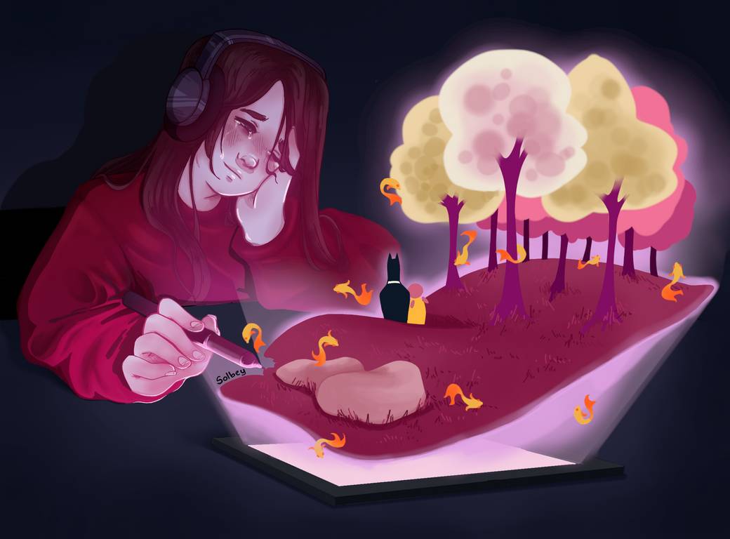 Trapped Inside, by Solbey | Scrolller