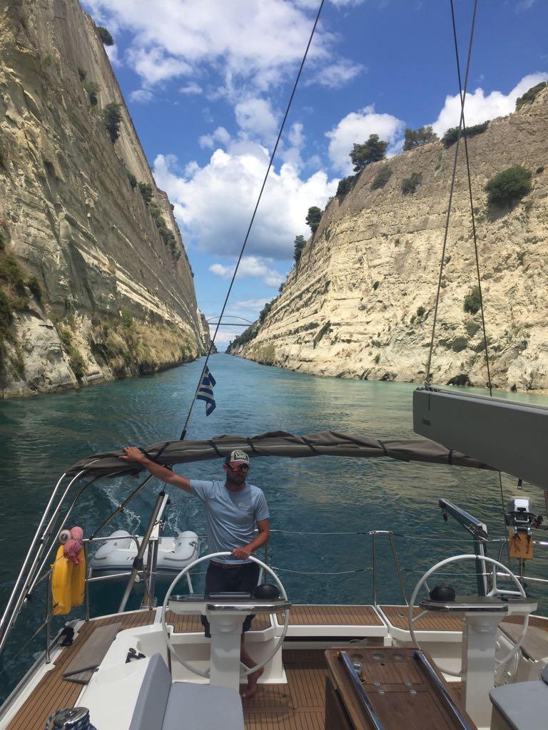 Traversing the Corinth Canal | Scrolller
