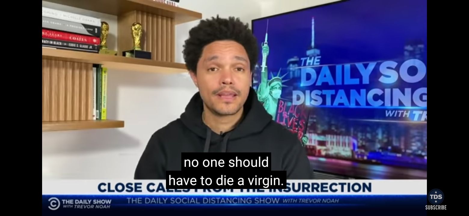 Trevor Noah with an interesting message | Scrolller