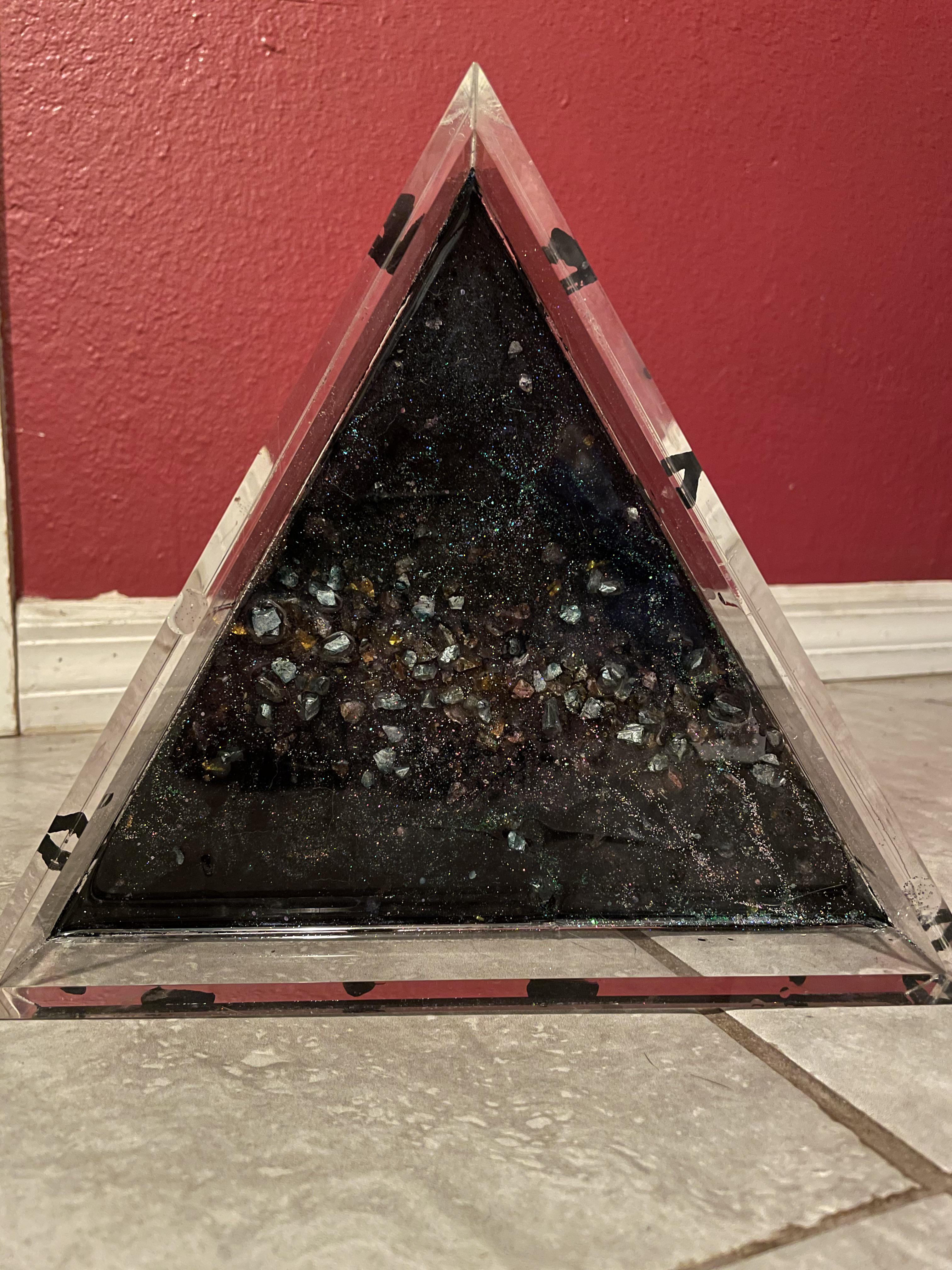 Triangle, Me, Resin, 2021 | Scrolller