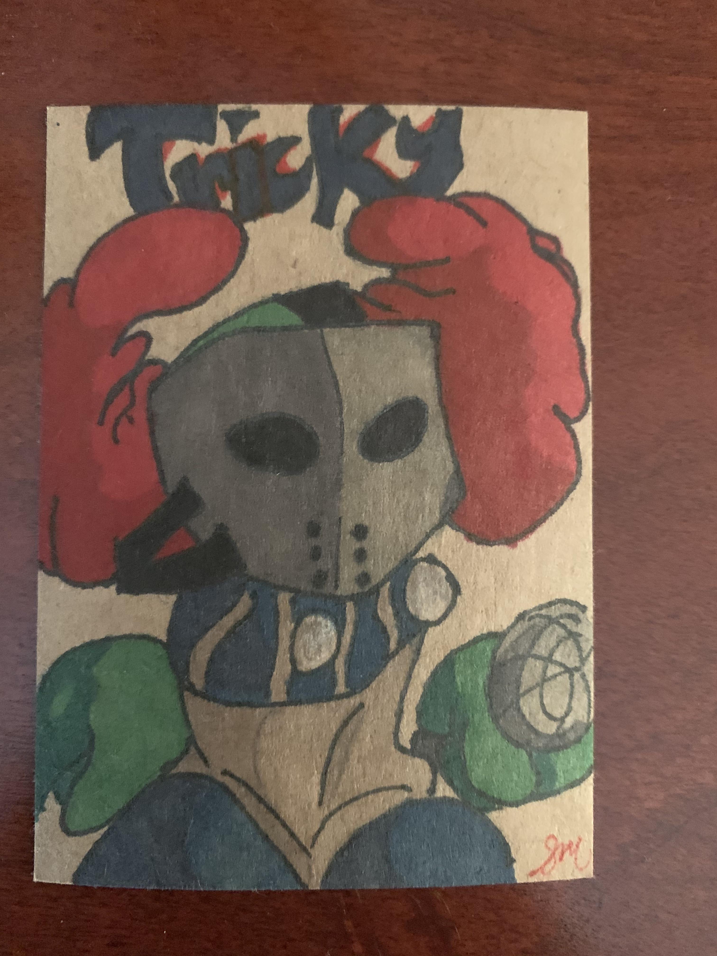 Tricky was kinda tricky to draw | Scrolller