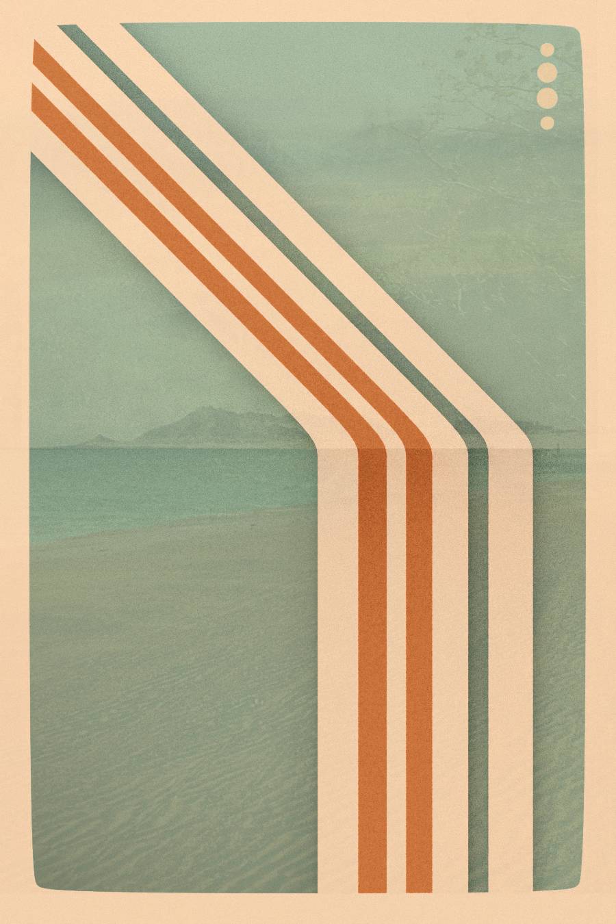 Tried going for a "retro" / minimalist feel with this digital design. | Scrolller